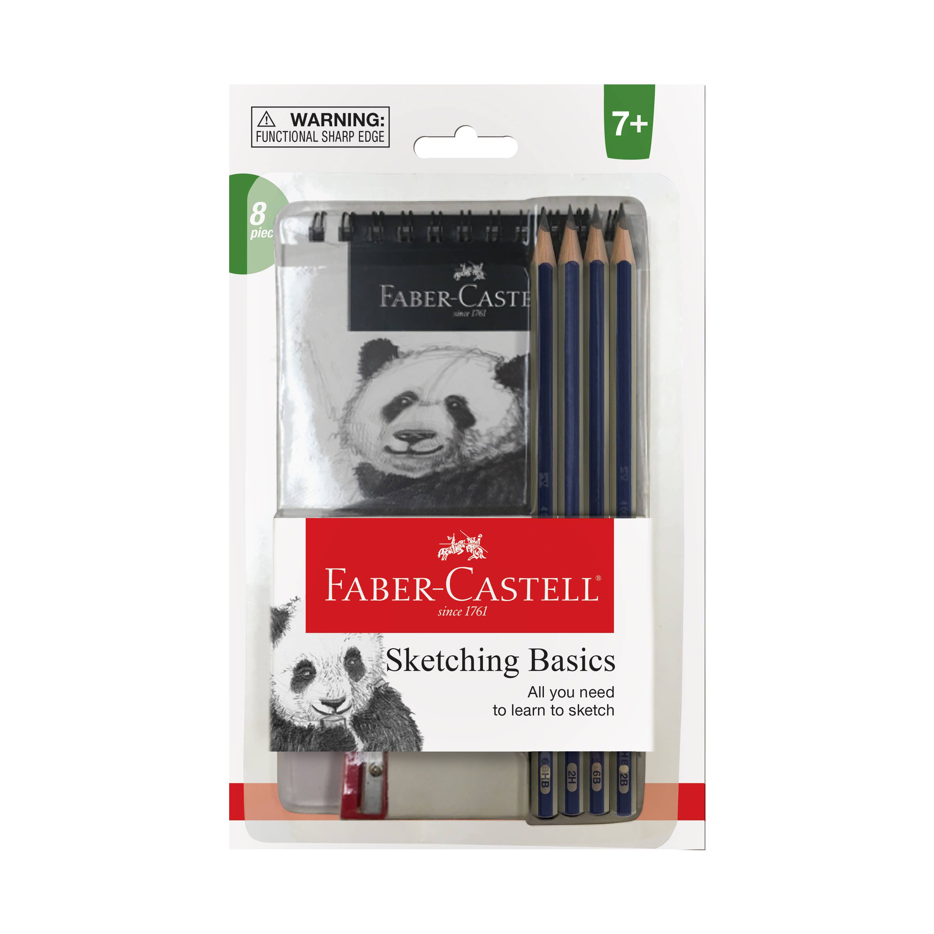 Faber-Castell - Learn Sketching Basics Beginner Art Set for Kids | BYRD ...